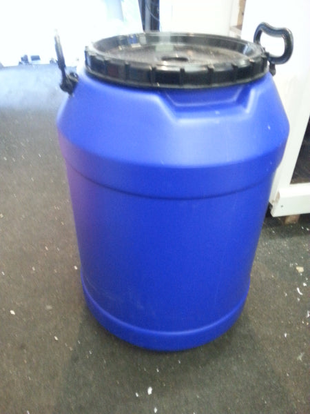 60Litre Plastic drum, blue (chlorine) – Pool Perfect